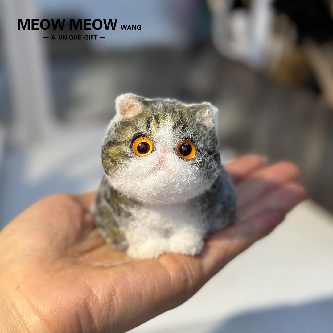 E007:Cute Mini Garfield Cat – Squishy Wang Diy